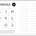 Addition and Subtraction Math Game, Noggle - Math Boggle, Printable ...