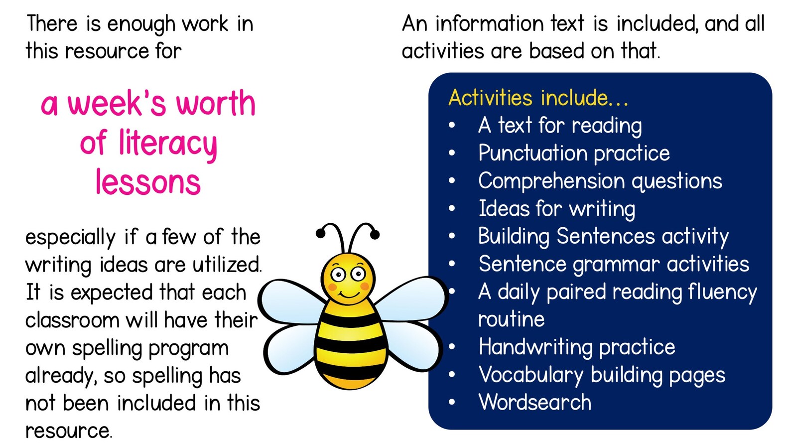 Invertebrates Literacy Activities for A Week, Reading Writing and More ...