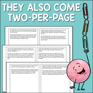 Reading Comprehension Passages About Going Back to School to Illustrate ...