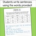 Building Sentences Using Words, Writing Sentences About Pets, Printable ...