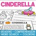 Cinderella Reading Activity, Comprehension Questions, Word Search ...