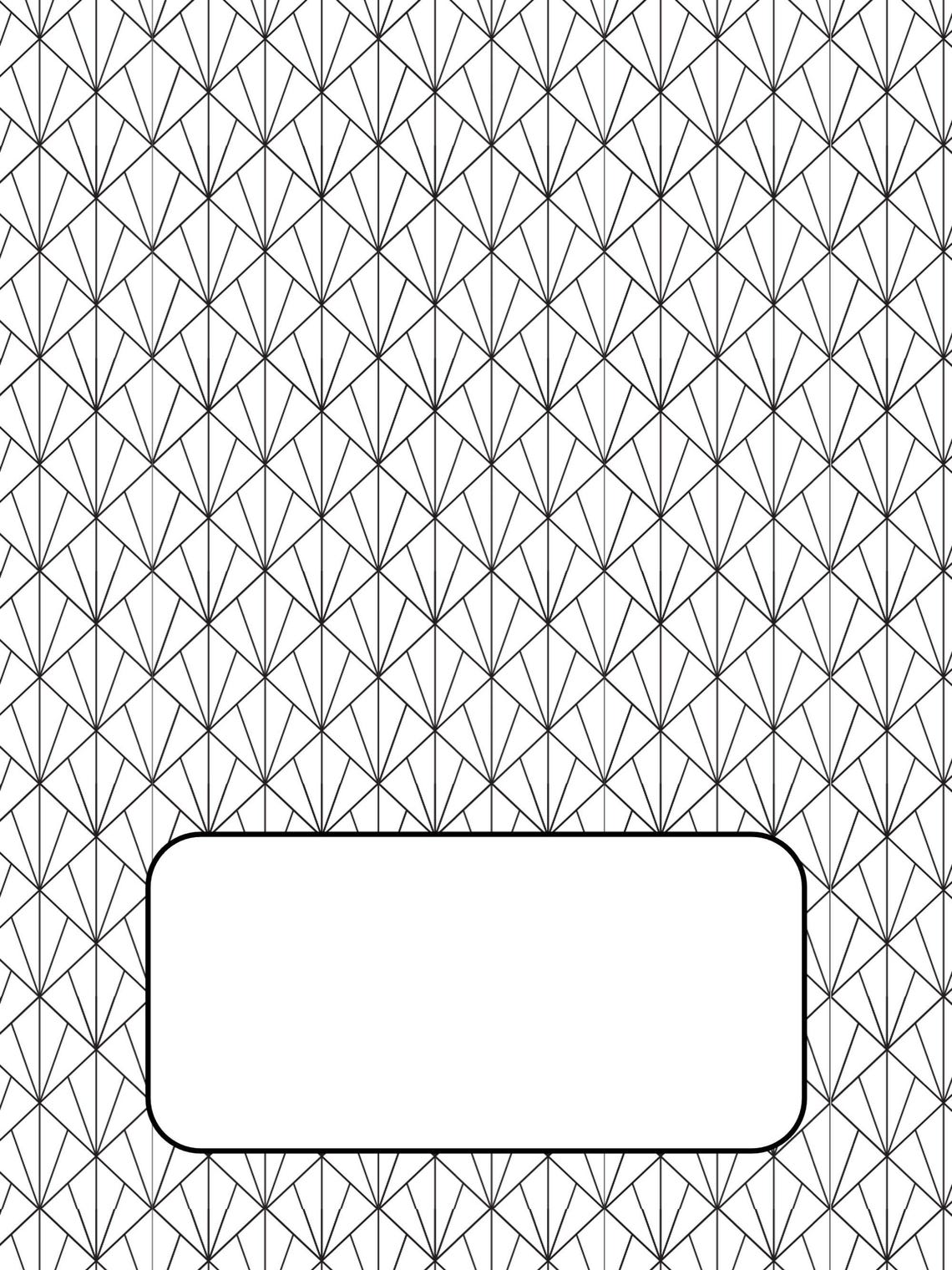 Editable Book Covers to Color, 8.5x11 and A4 Versions, Digital Download ...