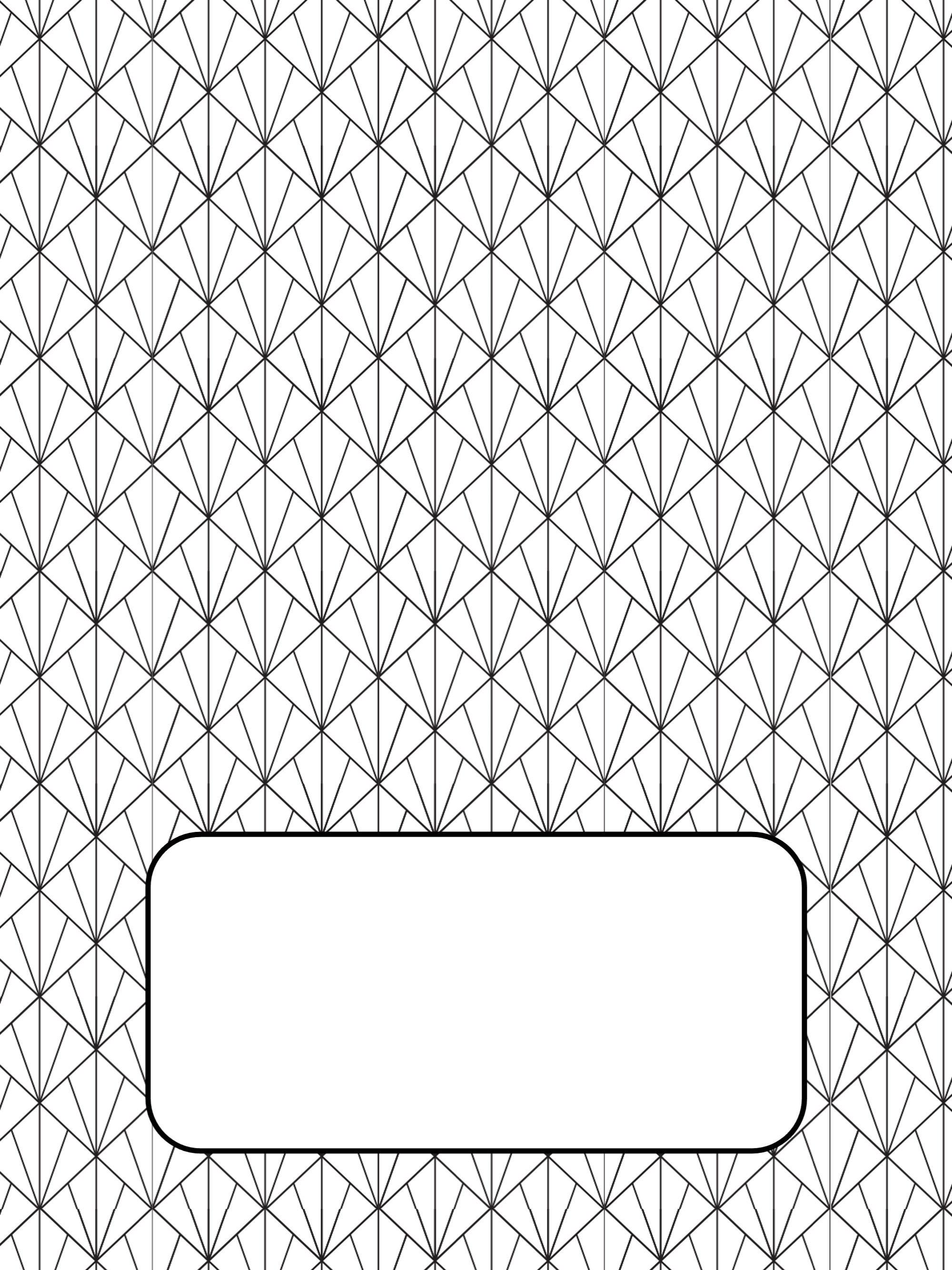 Editable Book Covers to Color, 8.5x11 and A4 Versions, Digital Download ...