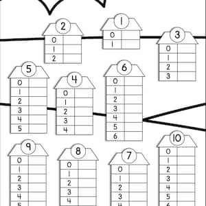 Addition Facts to 10 Worksheets for Math Fact Practice and Fluency ...
