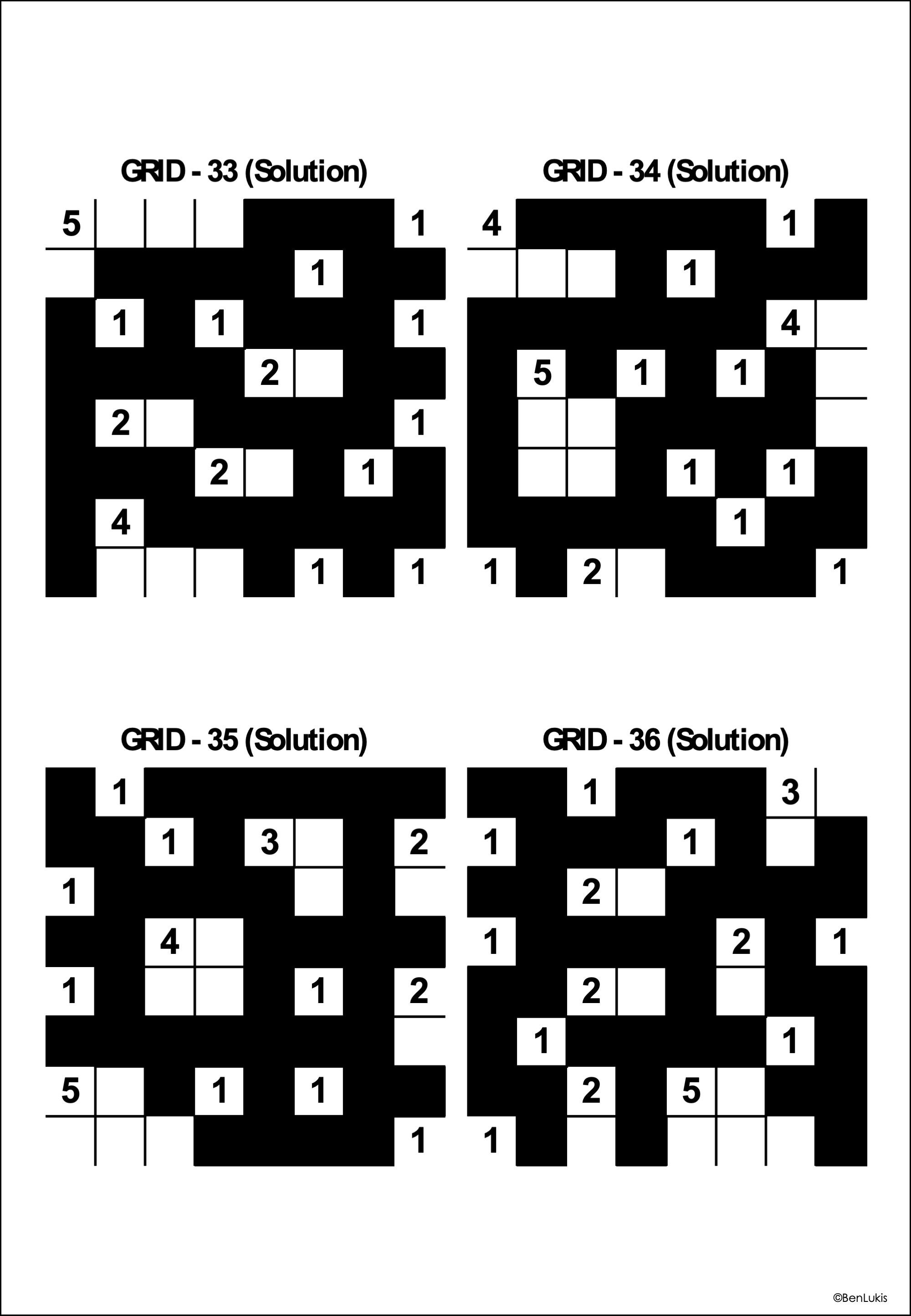 Nurikabe Logic Puzzles Digital Download, 60 Challenges Brain Teasers ...