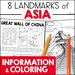 Landmarks of Asia, Geography Facts Information & Coloring Pages the ...