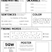 Mnemonic Spelling Worksheets, 23 Sight Word Practice Activity Pages ...