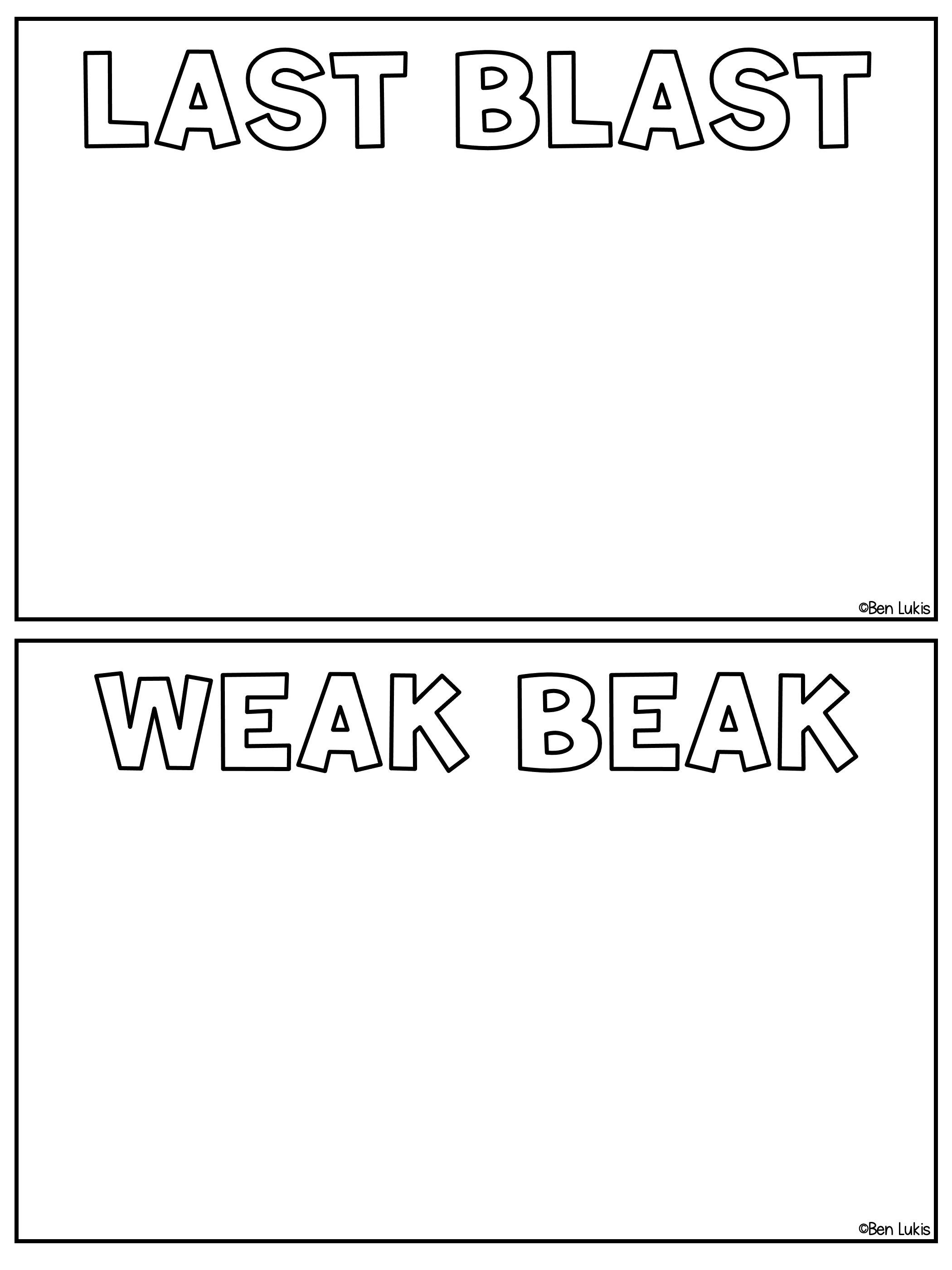 Rhyming Words Worksheets, Hink Pink Activities for Homeschool or School ...