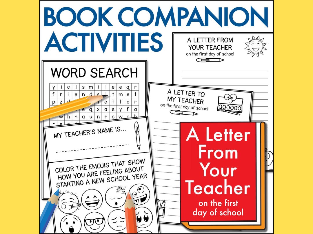 Actividades para el primer día de clases, plantillas de cartas, sopa de ...