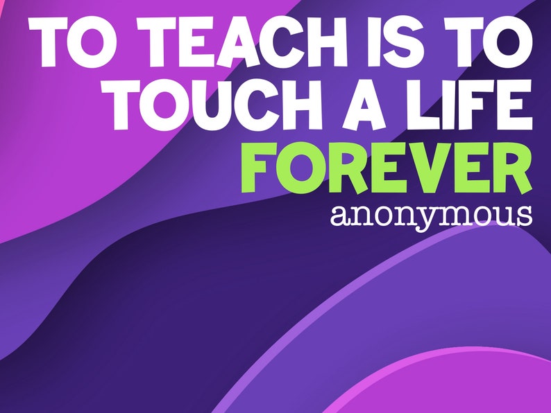 Motivational Quote Posters for Teachers, Staff Morale Boosters ...