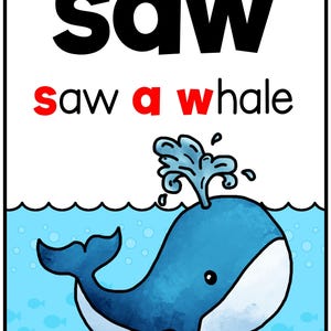 Sight Words Spelling Posters, Homeschool Spelling Practice for Tricky ...