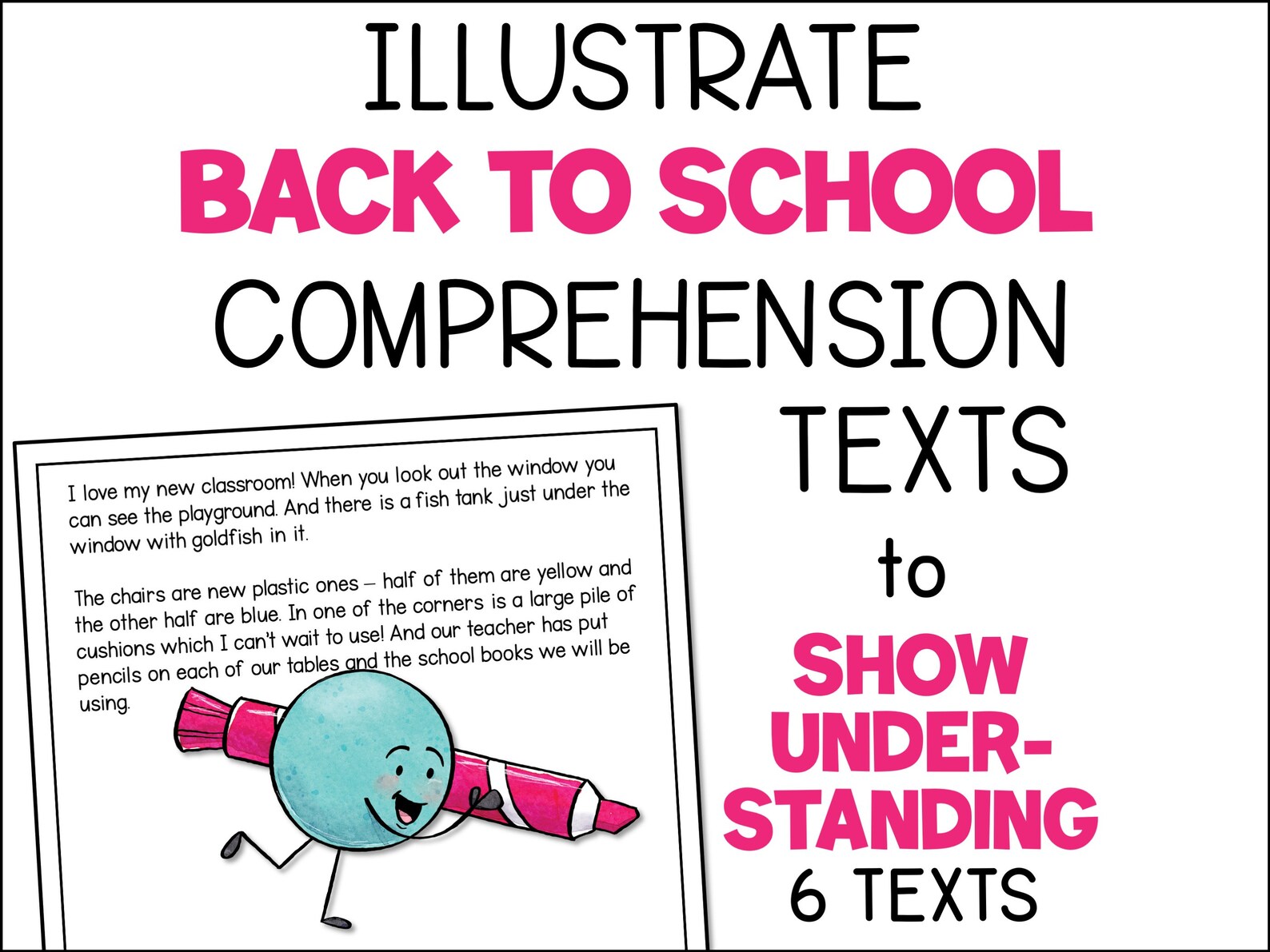 Reading Comprehension Passages About Going Back to School to Illustrate ...
