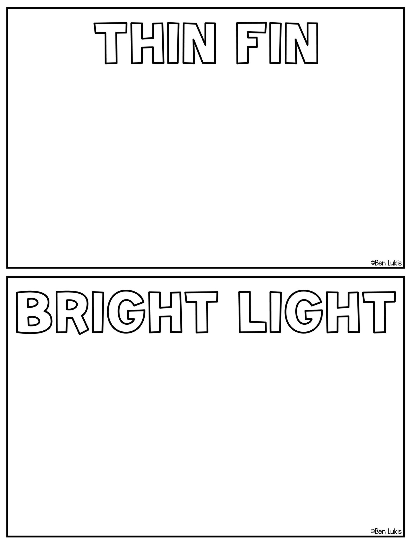 Rhyming Words Worksheets, Hink Pink Activities for Homeschool or School ...