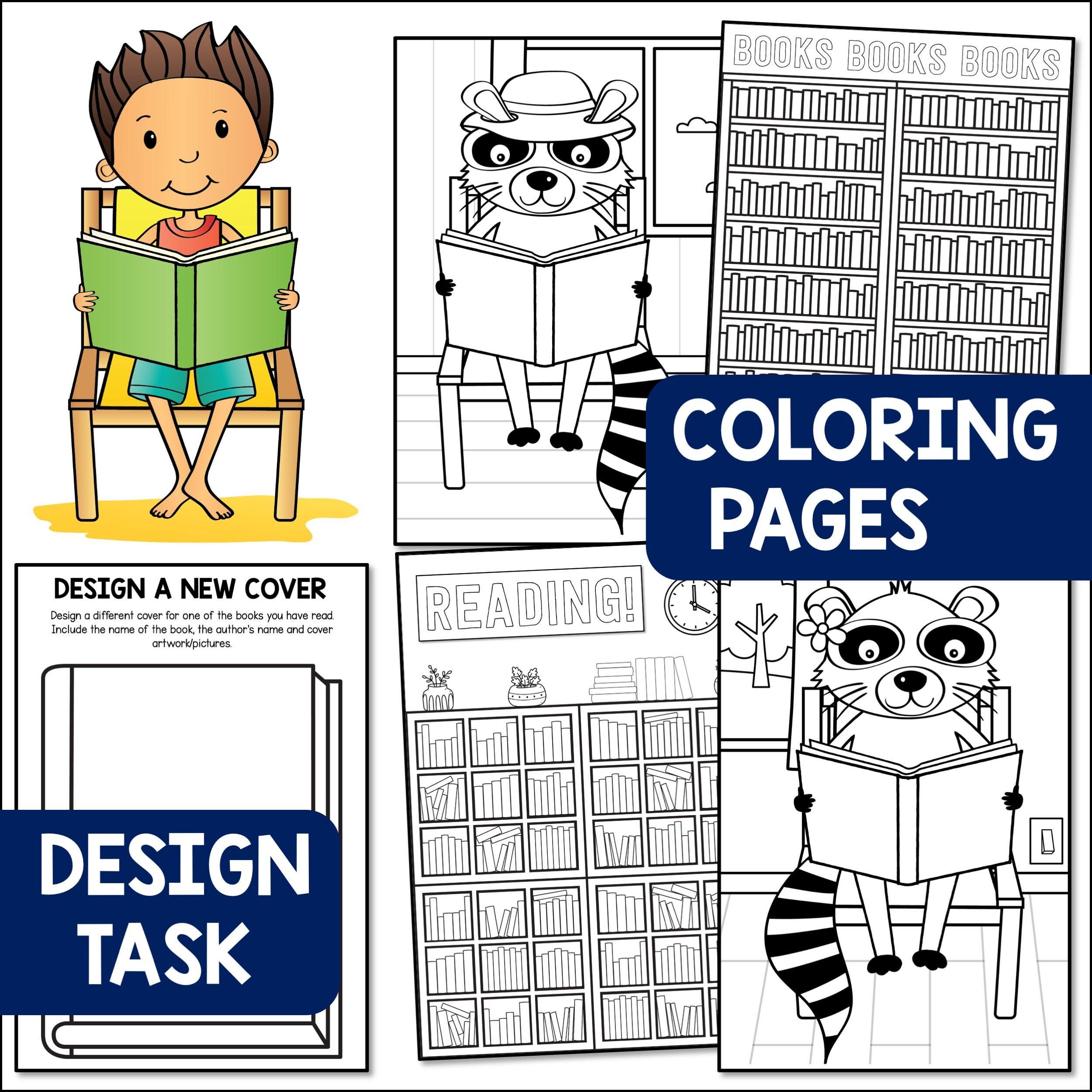 Summer Reading Log Template, Kids Reading Challenge Printable, Summer ...