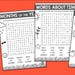 Word Search Puzzles for Days of Week, Months of the Year, Time Word ...