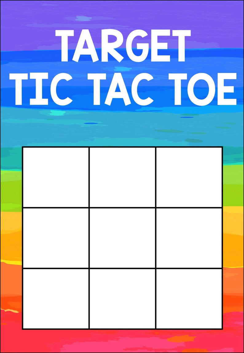 Four Operations Math Game, Tic Tac Toe Math Practice, Number Fact ...