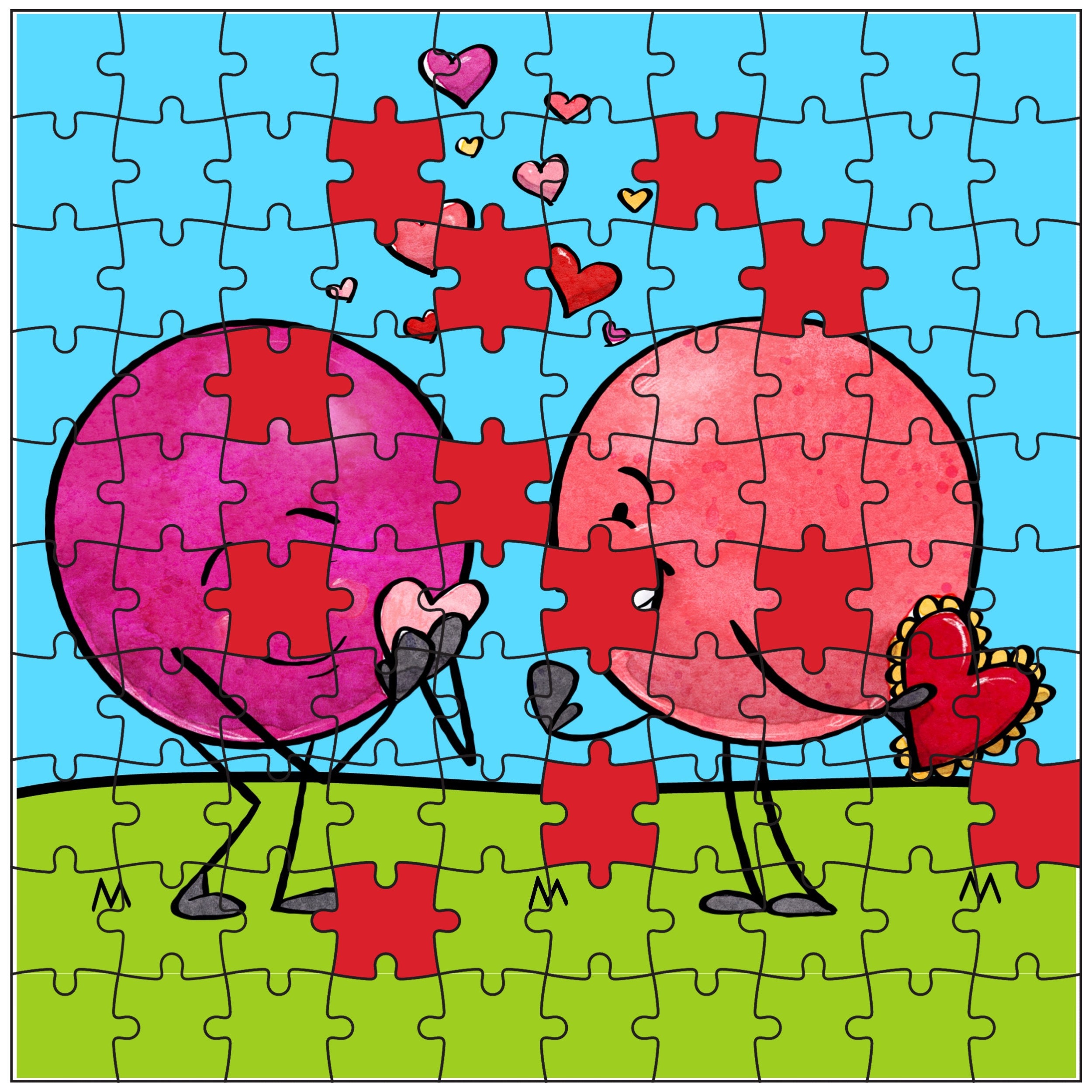 Valentine's Day Mystery Picture Reveal Puzzles for Kids - Etsy