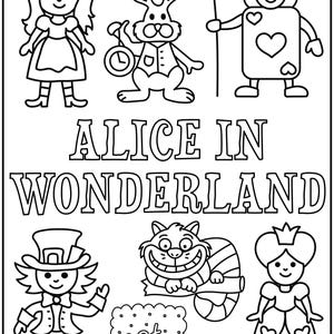 Alice in Wonderland Reading Activities Pack, Comprehension, Word Search ...