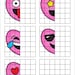 Symmetry Art and Math Worksheets, Valentines Day Activities for ...