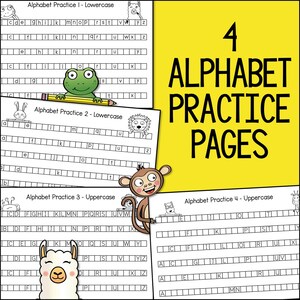 Alphabetical Order Activities, Alphabet Practice Printable PDF ...