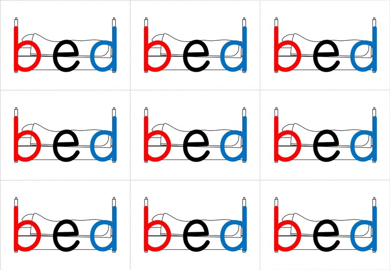 B D Letter Reversals Handwriting Practice Visuals, Posters & Worksheets ...