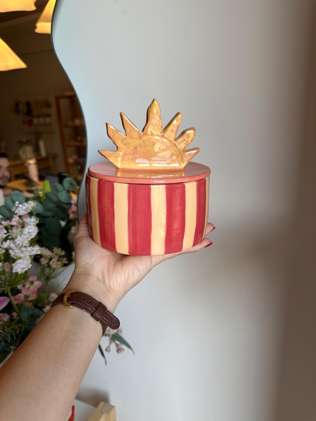 Golden Hour Ceramic Box - Etsy