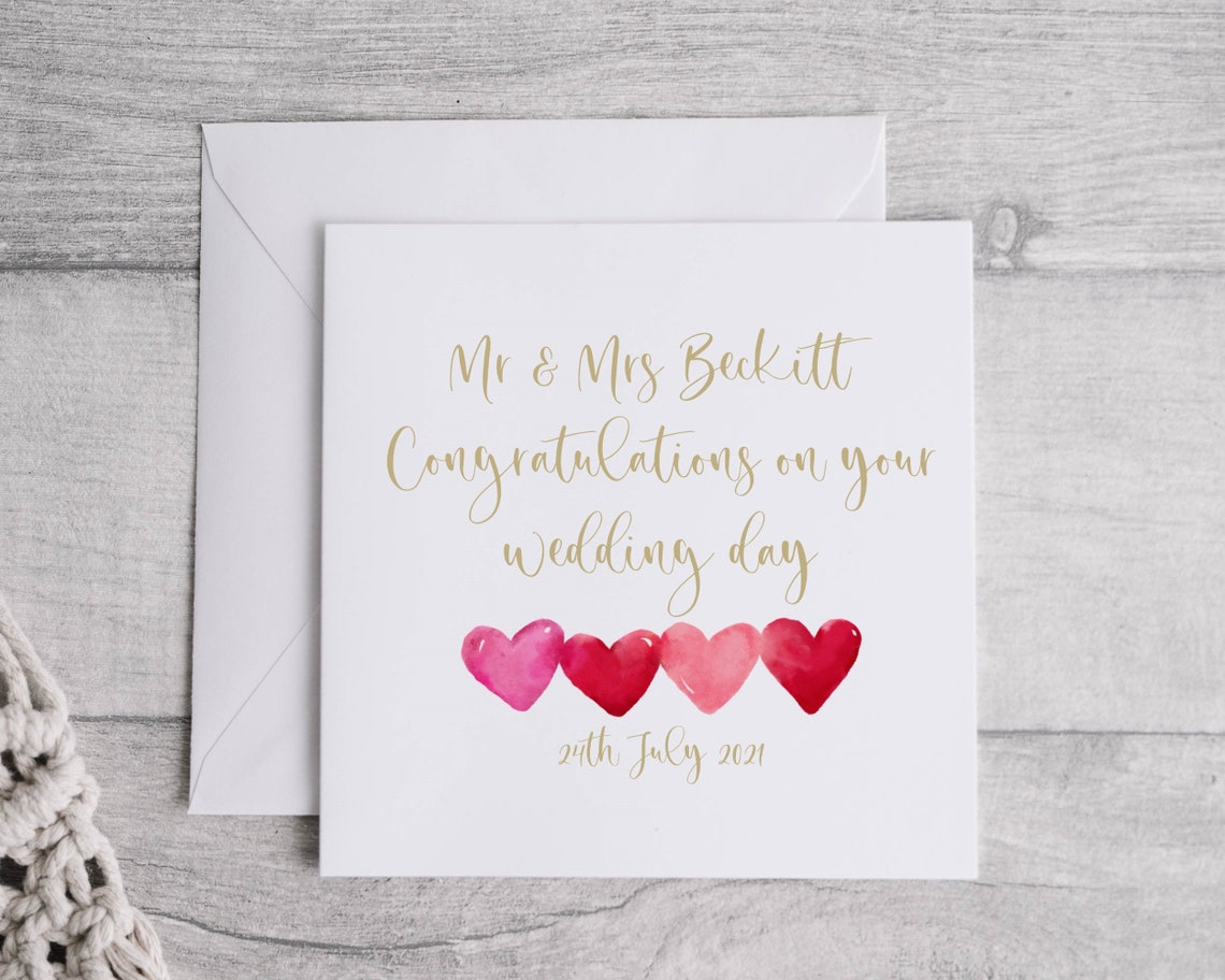 Personalised Wedding Card Etsy personalised-wedding-card-etsy