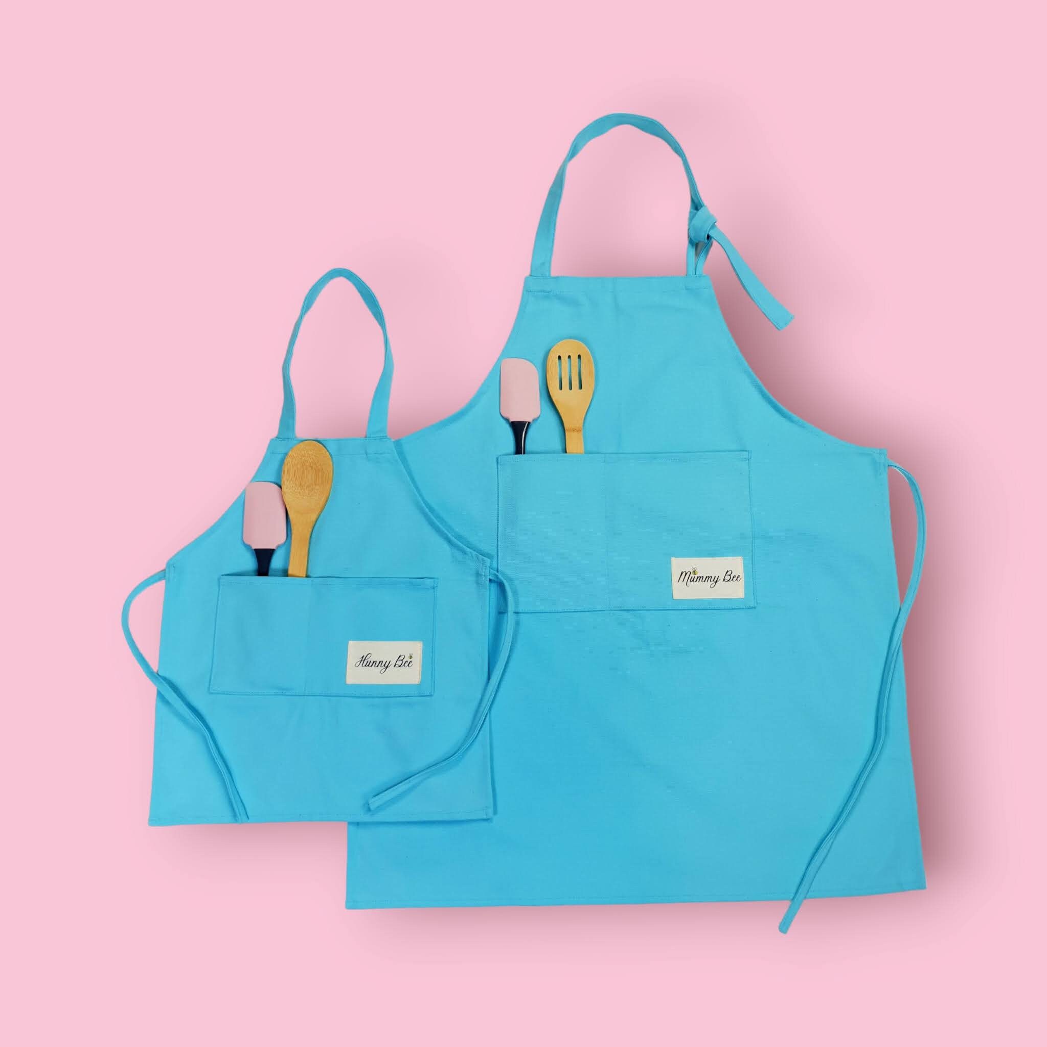 Mum and Kids Apron| Mother Daughter Aprons| Family Matching Apron Set ...