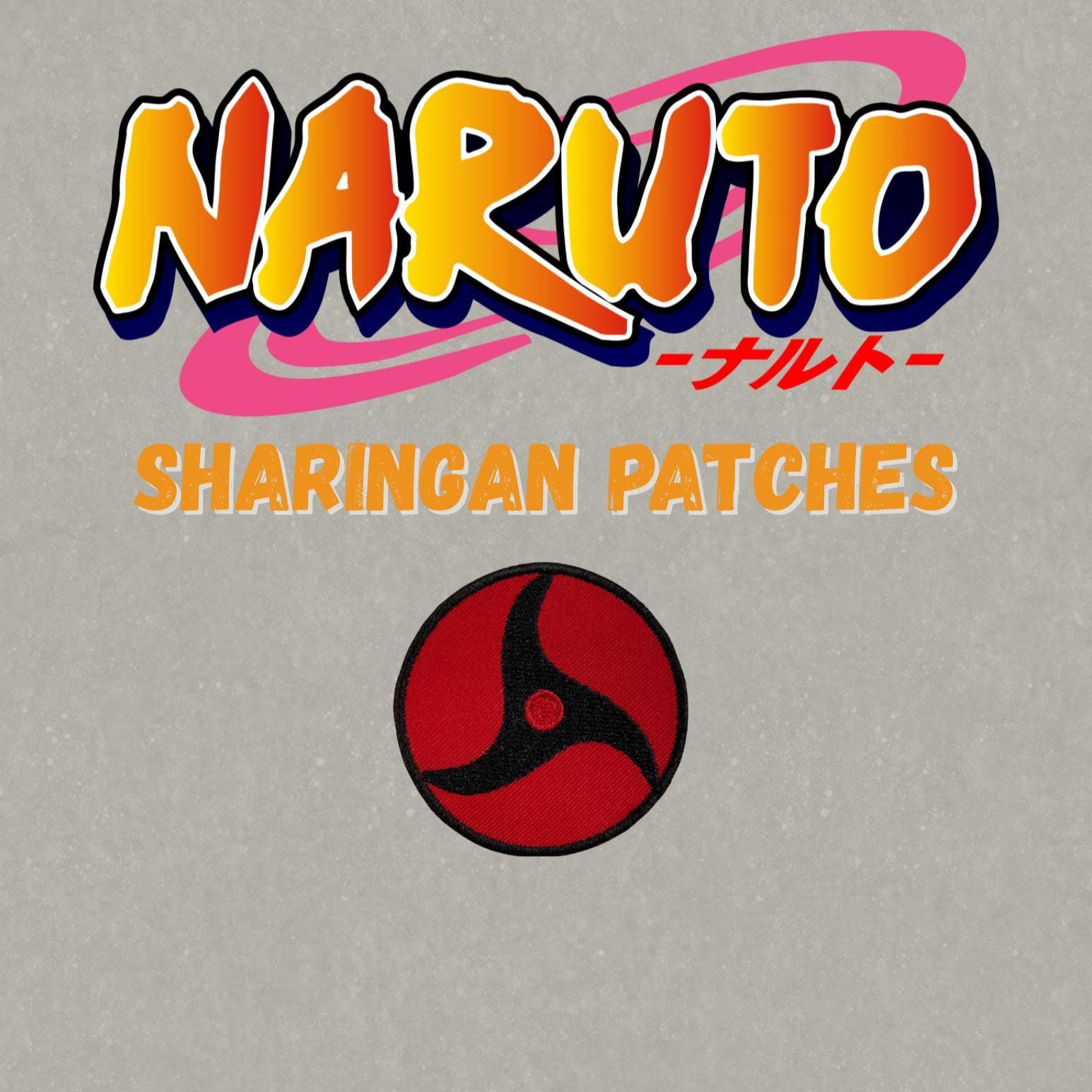 Itachi Sharingan Patch - Etsy