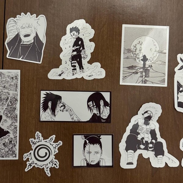 Naruto Stickers - Etsy