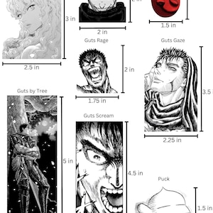 Berserk Stickers - Etsy