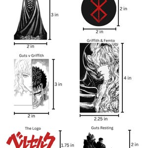 Berserk Stickers - Etsy