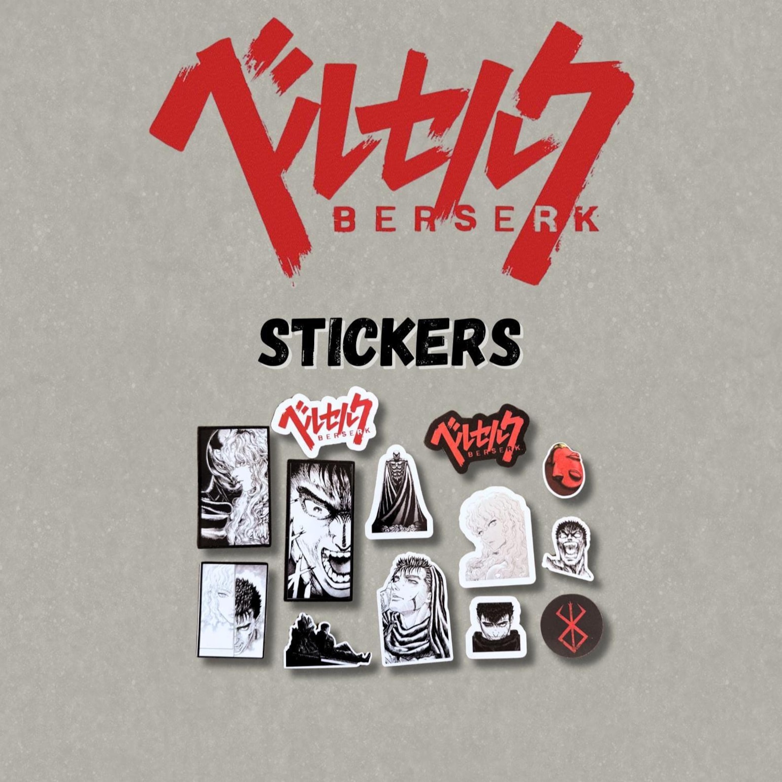 Berserk Stickers - Etsy
