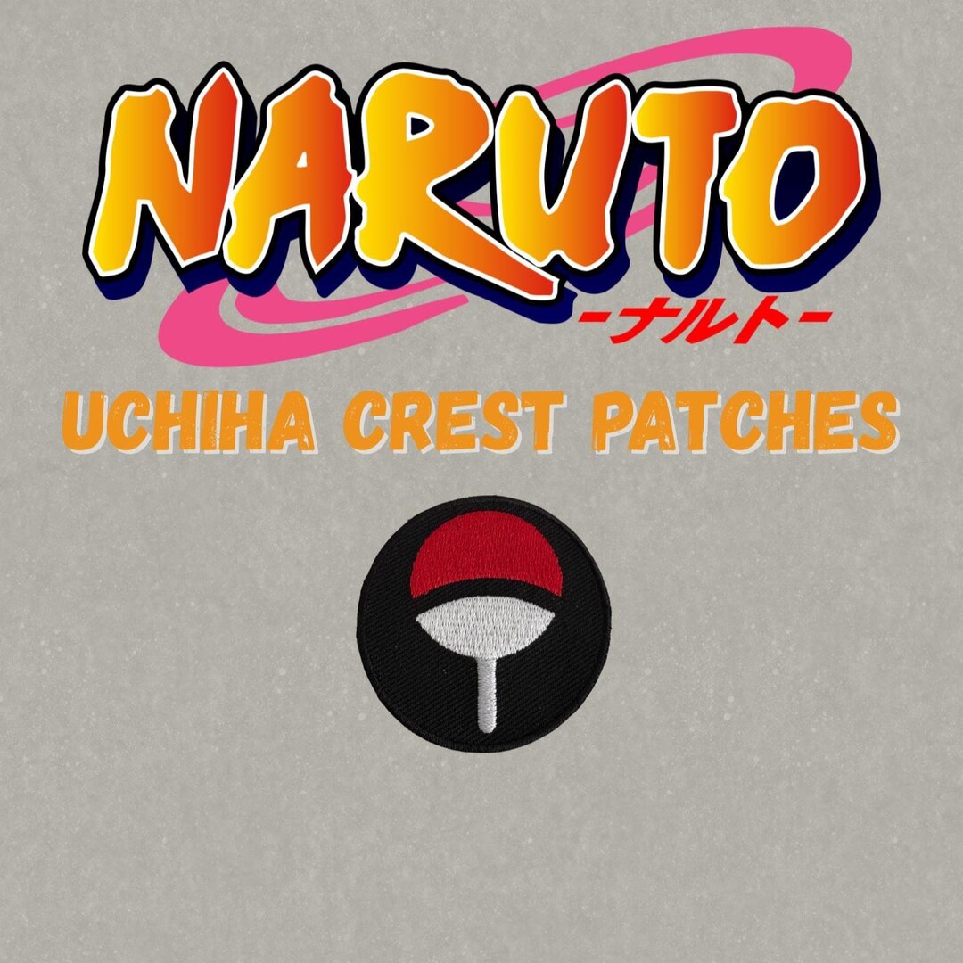 Uchiha Emblem Patch - Etsy