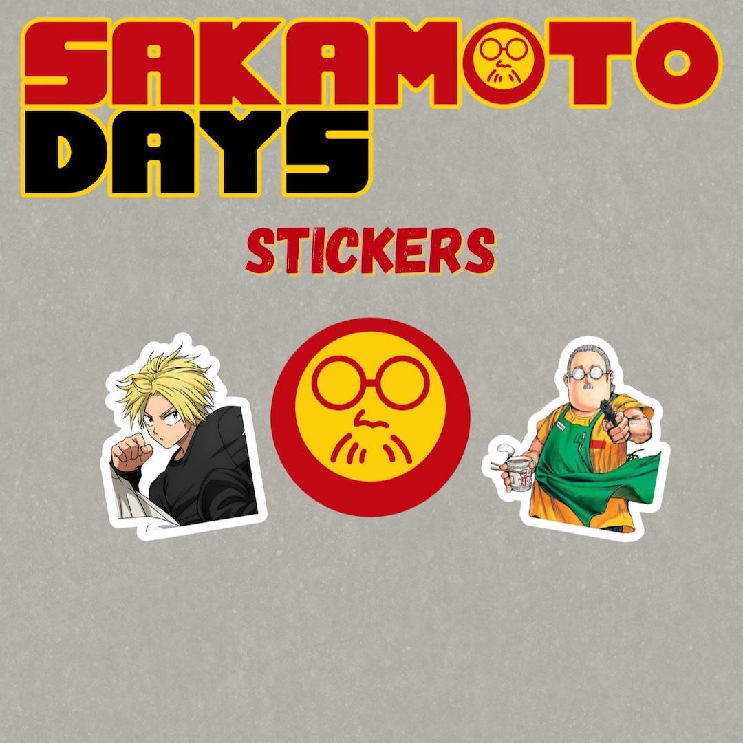 Sakamoto Days Stickers - Etsy