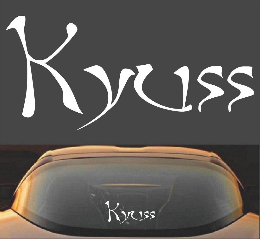 Kyuss Stoner Rock Band Vinyl Decal Sticker - Etsy