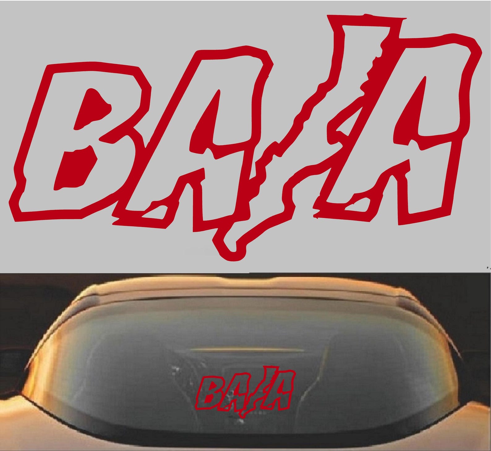 Baja California Mexico Native Vinyl Decal Sticker - Etsy