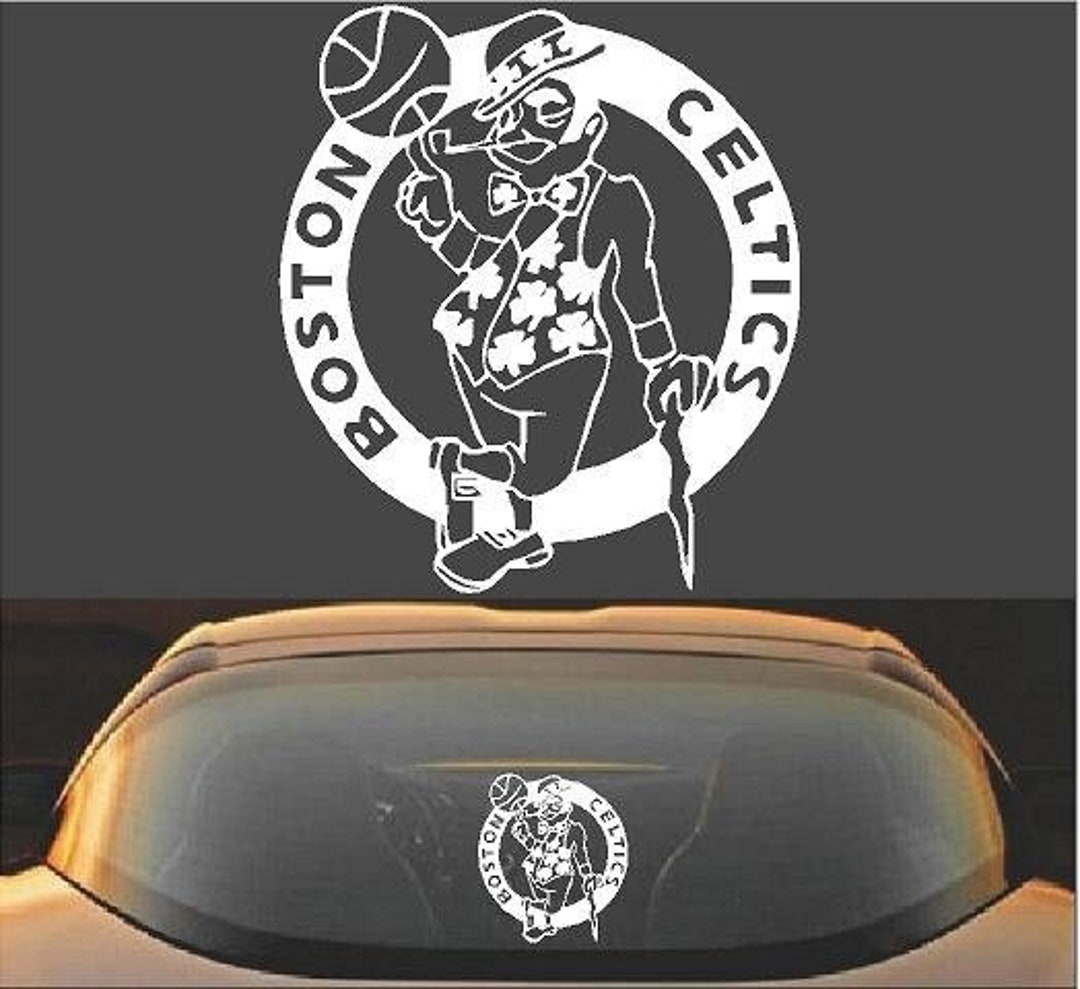Boston Celtics Vinyl Decal Sticker - Etsy