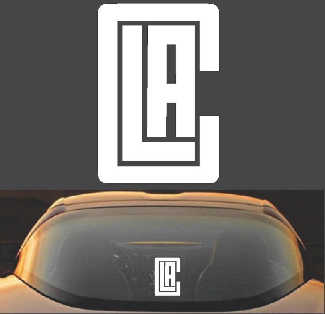 Los Angeles Clippers LA Vinyl Decal Sticker - Etsy