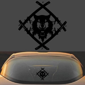 Xavier Wulf Hollow Squad Vinyl Decal Sticker - Etsy