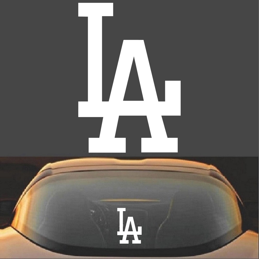 Los Angeles LA Dodgers Vinyl Decal Sticker - Etsy