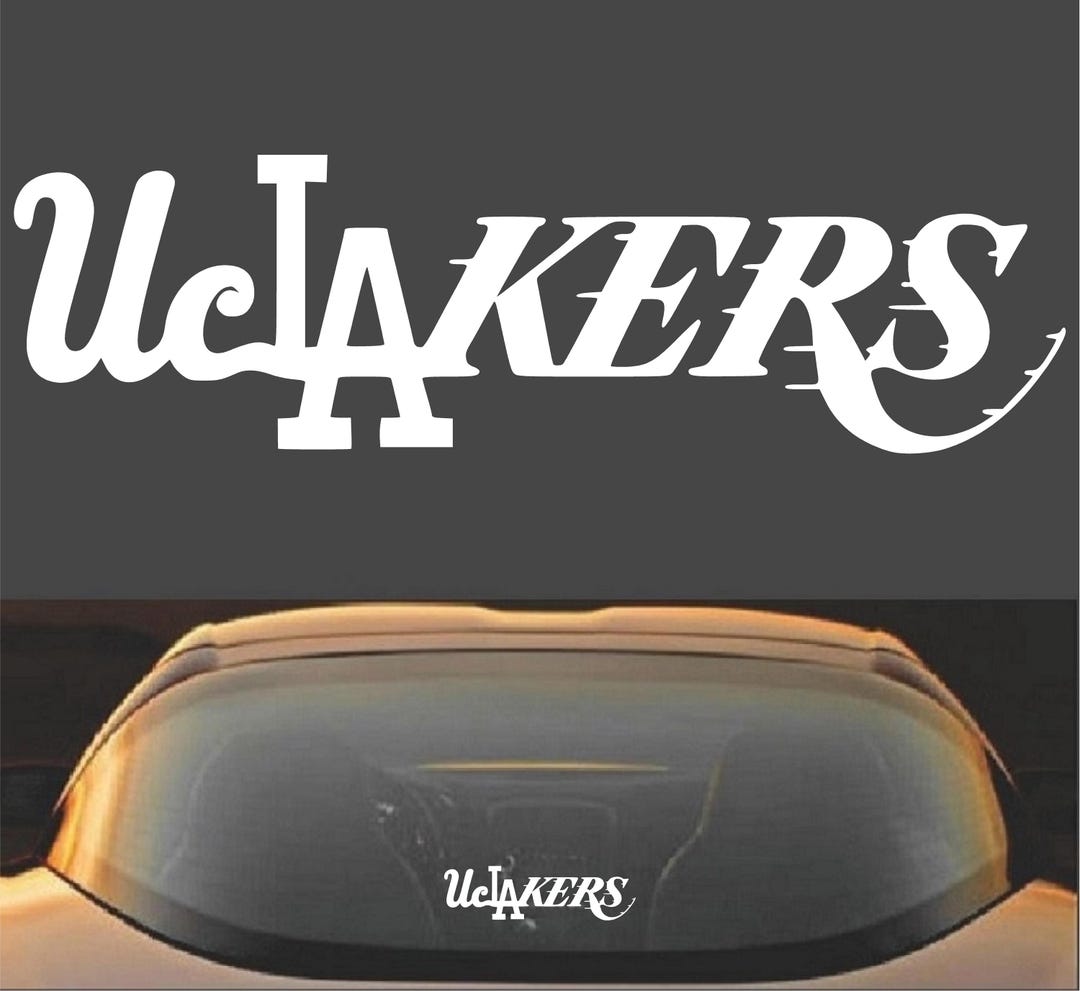 Los Angeles LA Teams Lakers Dodgers UCLA Bruins Vinyl Decal Sticker - Etsy