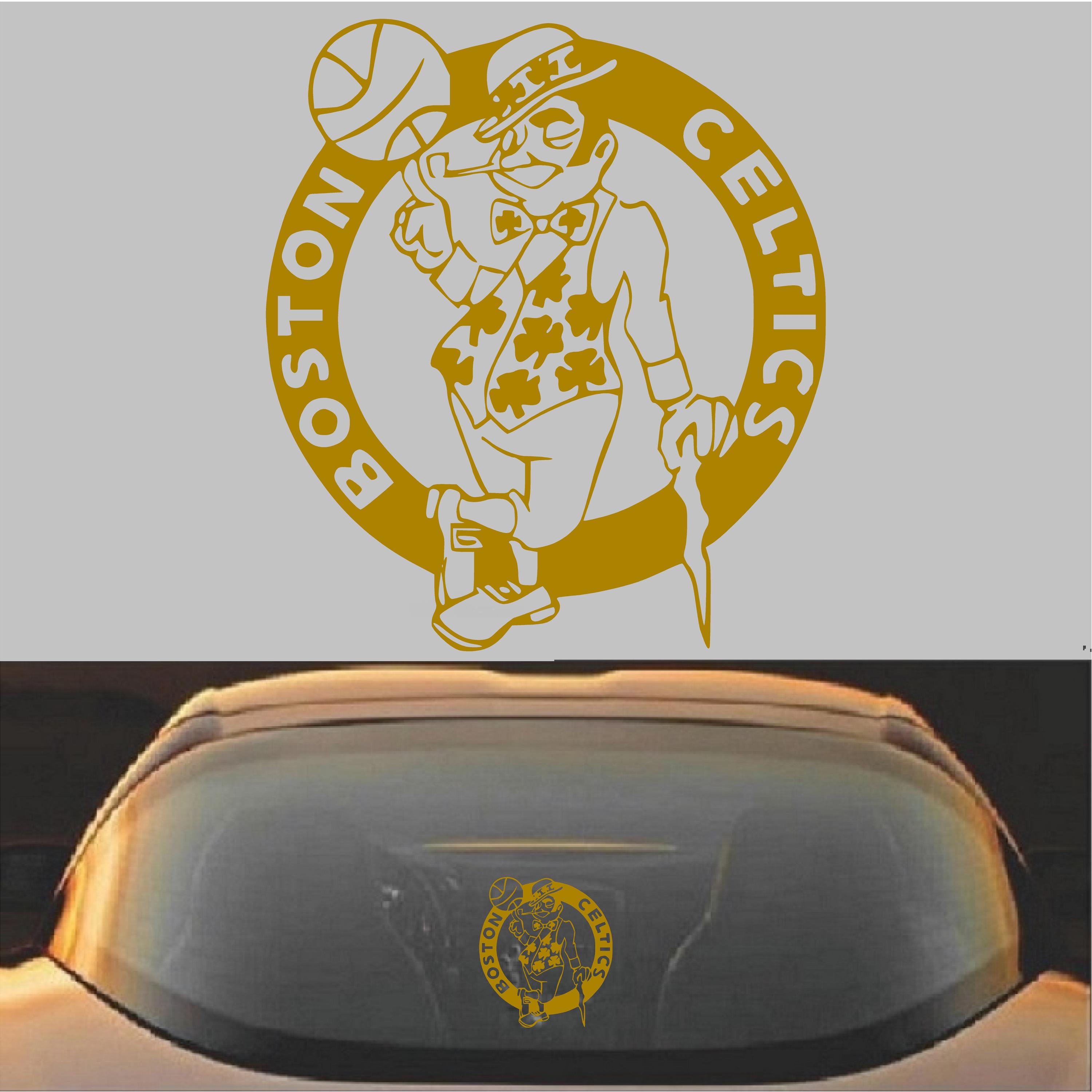 Boston Celtics Vinyl Decal Sticker - Etsy