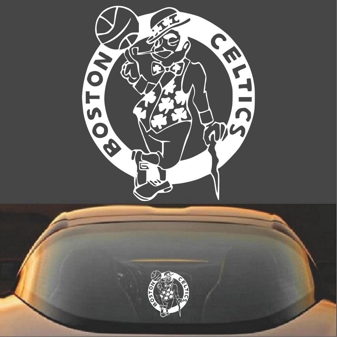 Boston Celtics Vinyl Decal Sticker - Etsy