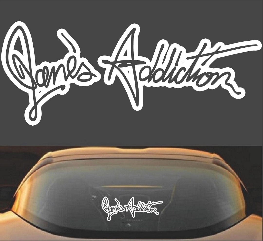 Jane's Addiction Rock Band Vinyl Decal Sticker - Etsy