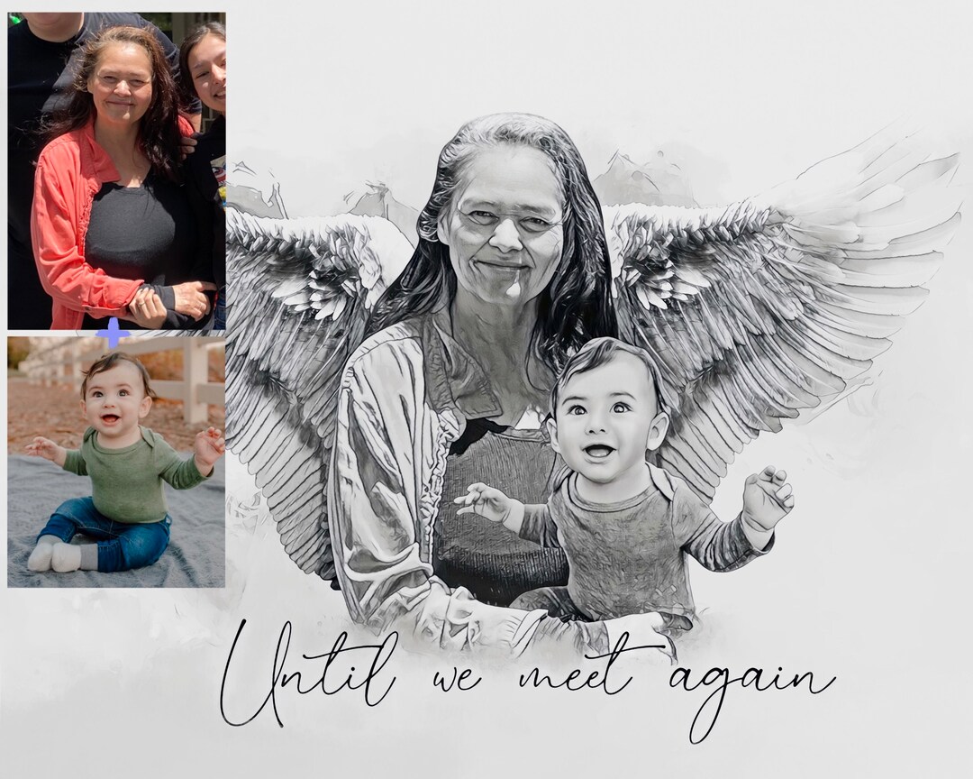 Personalized Drawing From Photo, Photo to Sketch, Pencil Sketch From ...