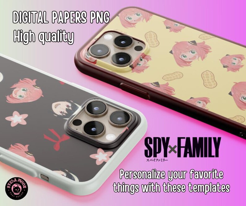 ANIME SPY X FAMILY - Patterns to Customize, Digital Format - Etsy