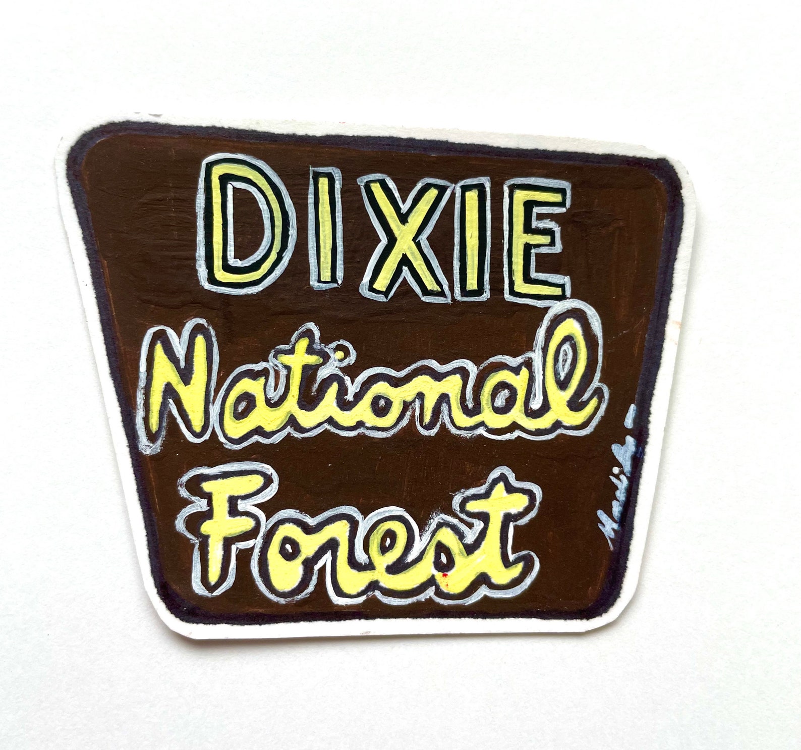 Dixie National Forest Sticker - Etsy.de