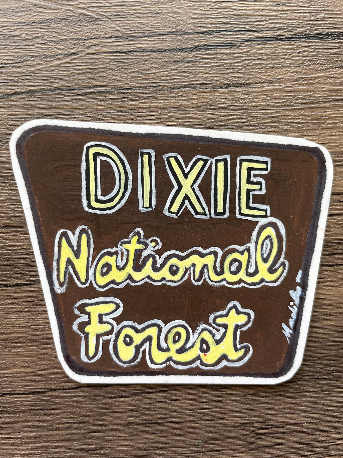 Dixie National Forest Sticker - Etsy.de