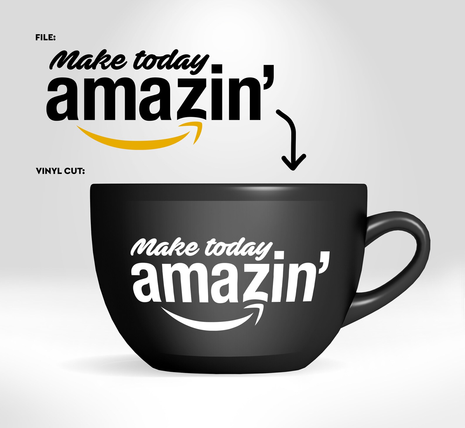 Amazon Svg, Make Today Amazin' Svg, Amazon Employee Svg, Amazon Shopper ...